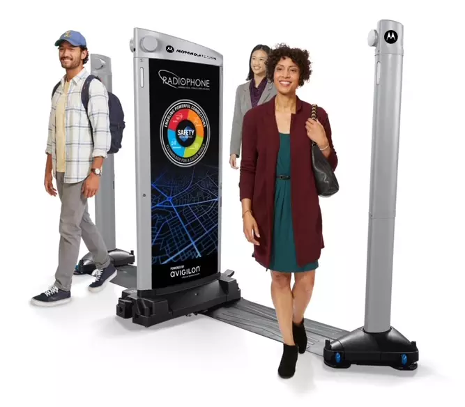 Motorola Solutions’ Concealed Weapons Detection (CWD) powered by Evolv Technology WeaponsDetect